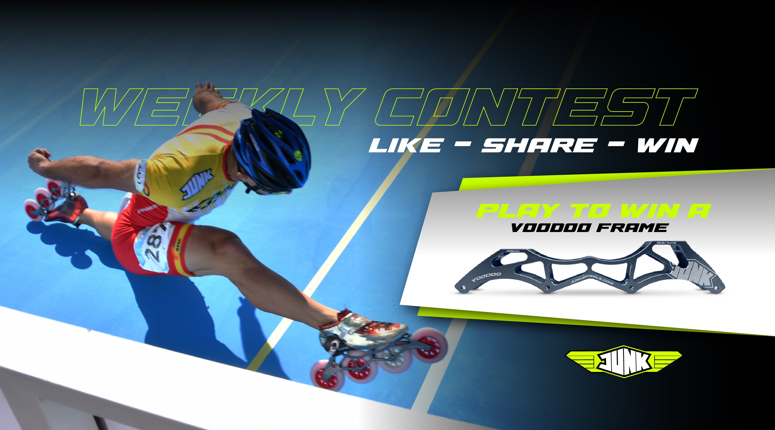 Junk Inline Speed Skating Wheels | The Fastest Wheels In The World