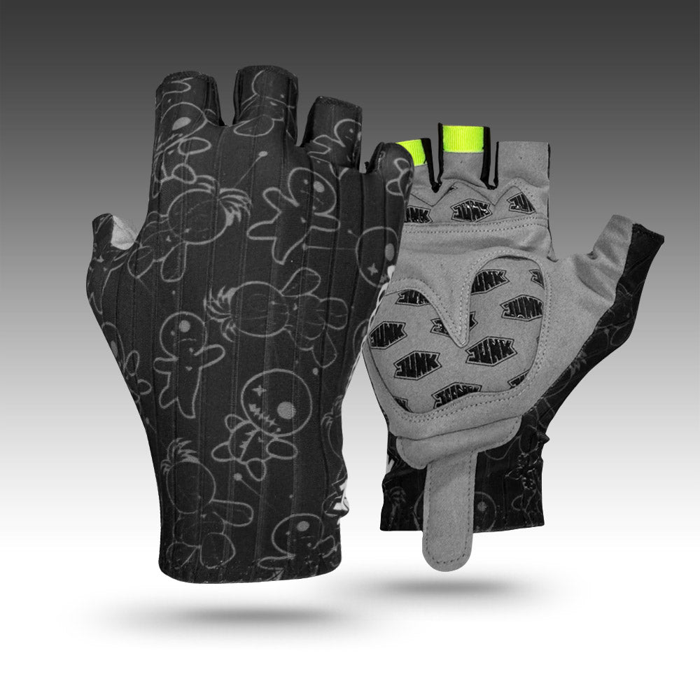 Junk Black Camo Aero Racing Gloves | Inline Skating Apparel | Junk Wheels