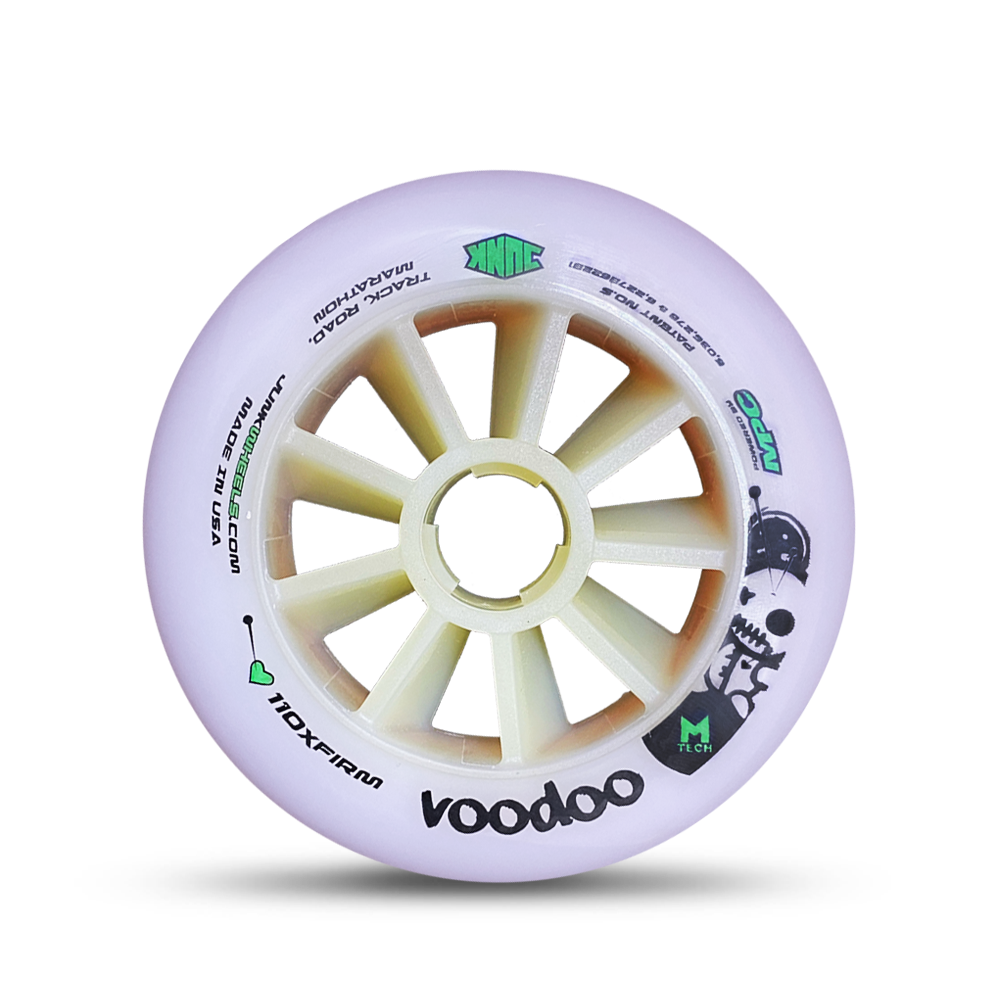 Junk Voodoo Inline Skate Wheels 80mm to 110mm Firm, X-Firm, XX-Firm ...