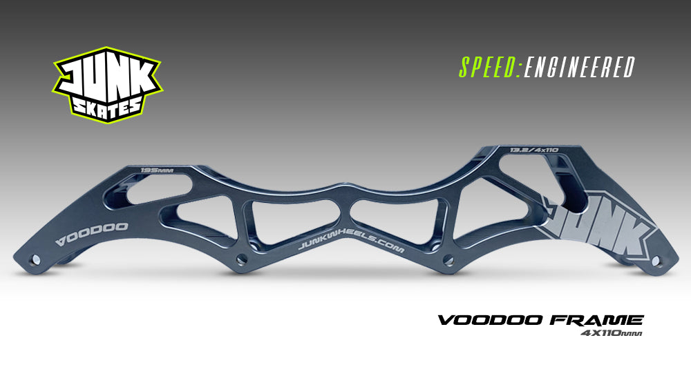 Junk Voodoo Frame 4x110MM | Inline Skating Frame | Junk Wheels